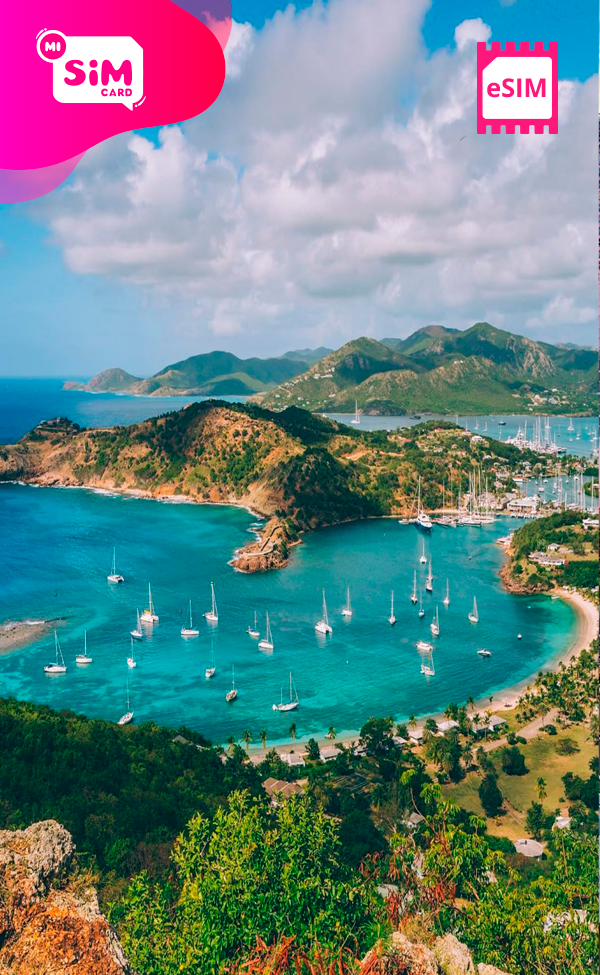 eSIM ANTIGUA Y BARBUDA ILIMITADA – MiSimCard eSIM Internacional Chip ...
